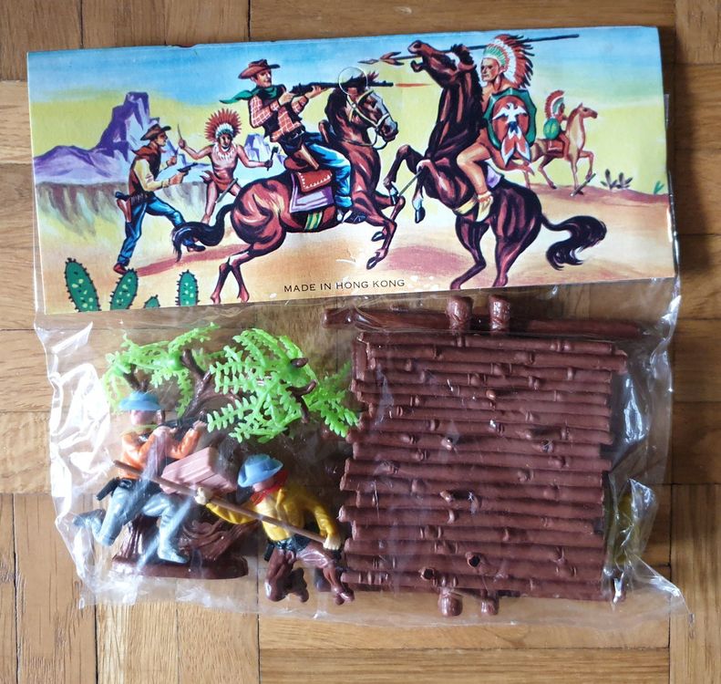Cowboys mit Floss in OVP 70/80er Jahre Made in Hong Kong (Neu (gemäss ...