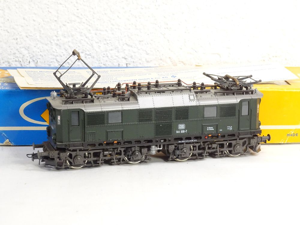 Roco 4130 Elektrolok BRE144 509-7 DB, Grün, Analog, H0,GS/DC (Gebraucht ...