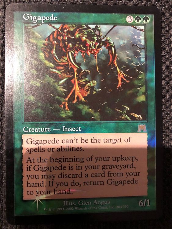 Mtg Gigapede foil | Kaufen auf Ricardo