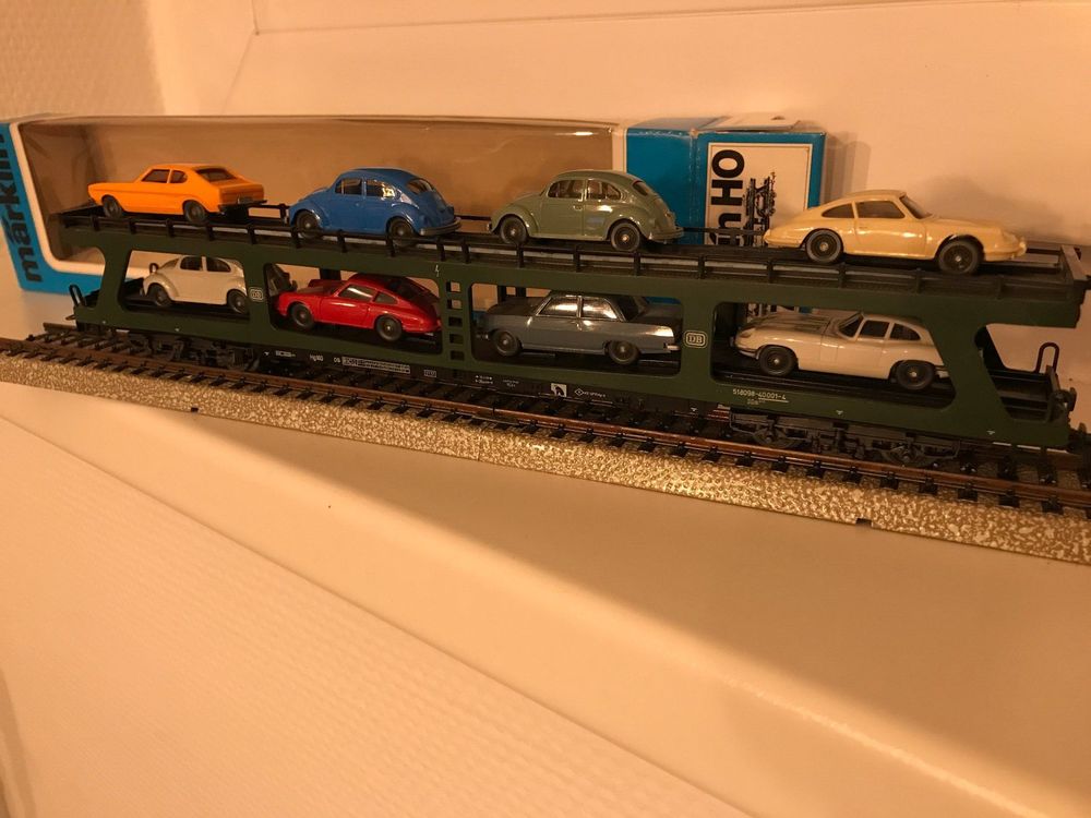 MÄRKLIN H0 4074 Güterwagen Autoreisezug (Gebraucht) in Waltenschwil für ...