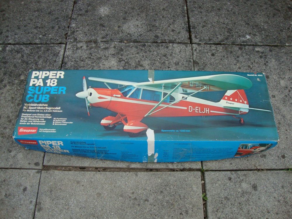 Piper PA-18 Super Cub von Graupner (Neu (gemäss Beschreibung)) in ...