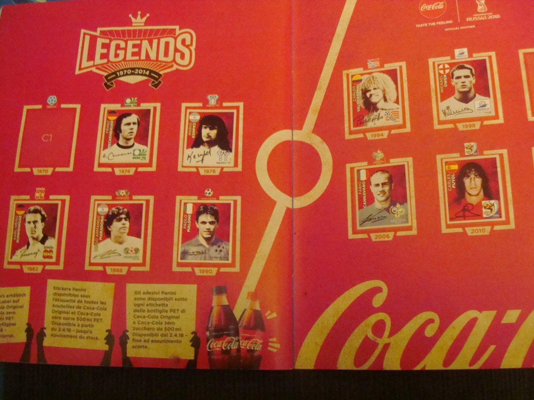 Panini Album - FIFA WORLD CUP 2018 - Russia 12 Bilder fehlen (Gebraucht ...