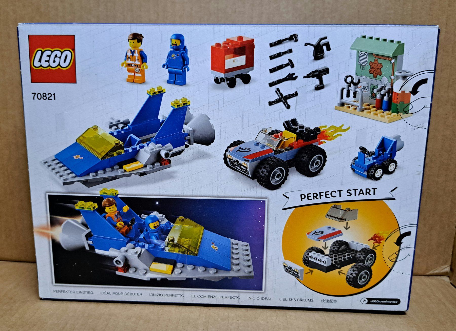 LEGO Movie 70821 Emmet und Bennys Werkstatt (Neu und originalverpackt ...