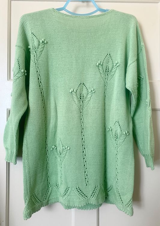 Handgestrickter Pullover, 100%Baumwolle, Gr. 42 (Gebraucht) in Bern für ...
