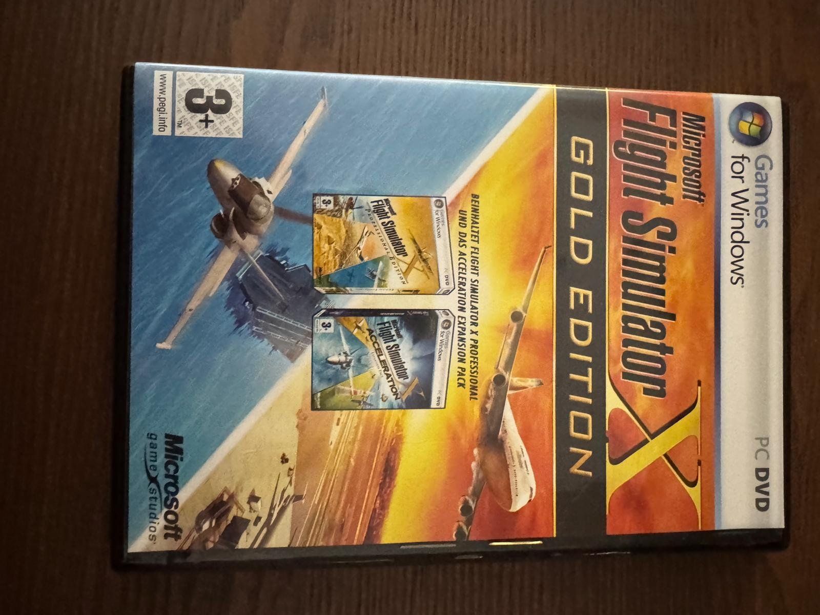 Microsoft Flight Simulator X Gold Edition (3 DVD) (Deutsch) (Neu ...
