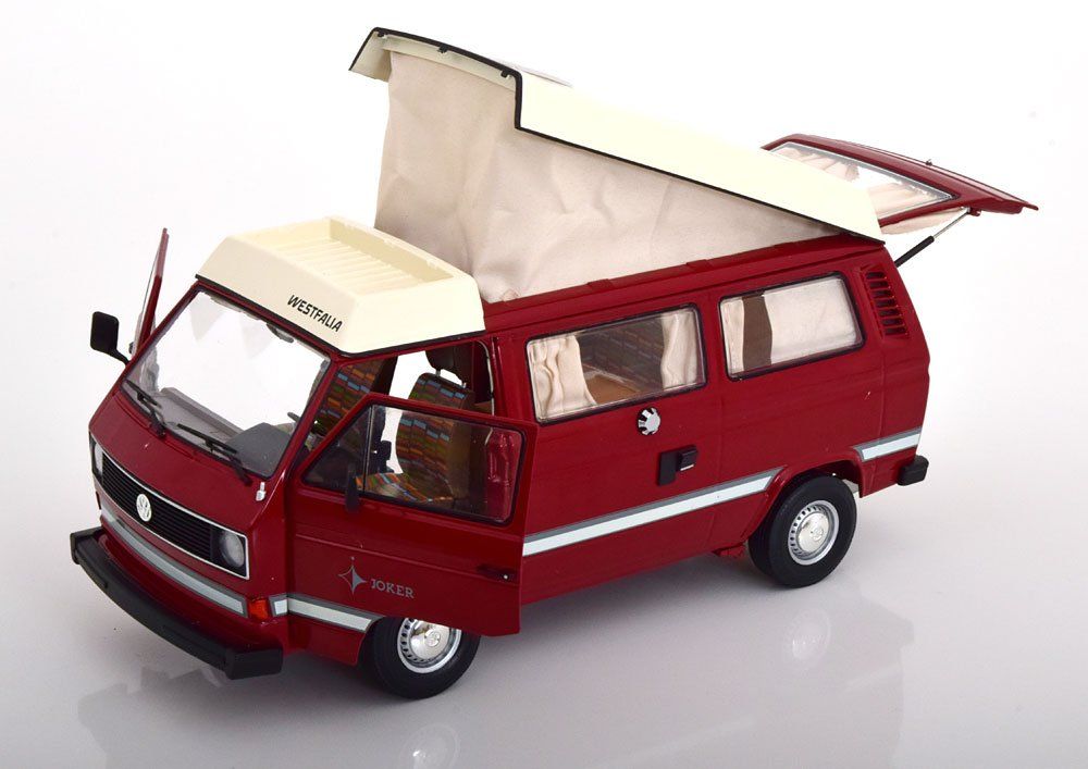 VW T3 WESTFALIA JOCKER DUNKELROT 1:18 SCHUCO (Neu und originalverpackt) in Suhr für CHF 129 ...