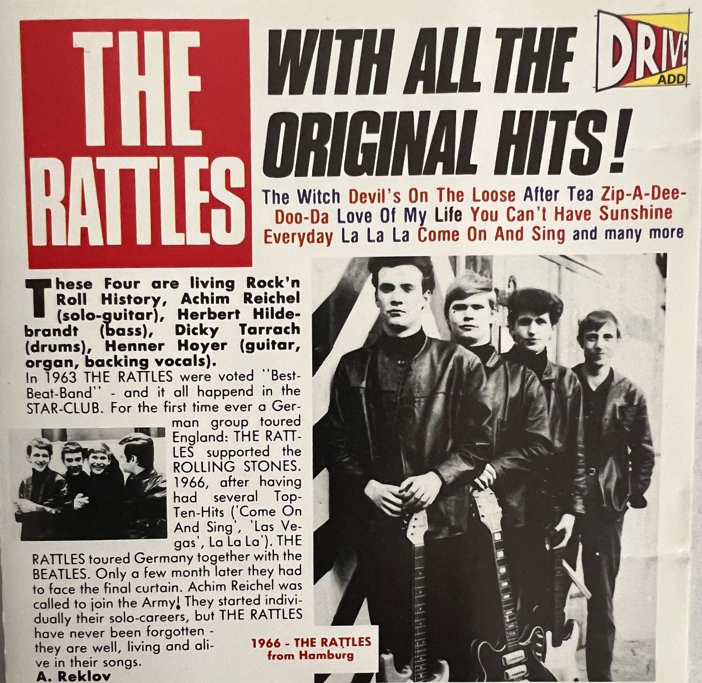 RATTLES / With All The Original Hits (Gebraucht) in Bischofszell für ...