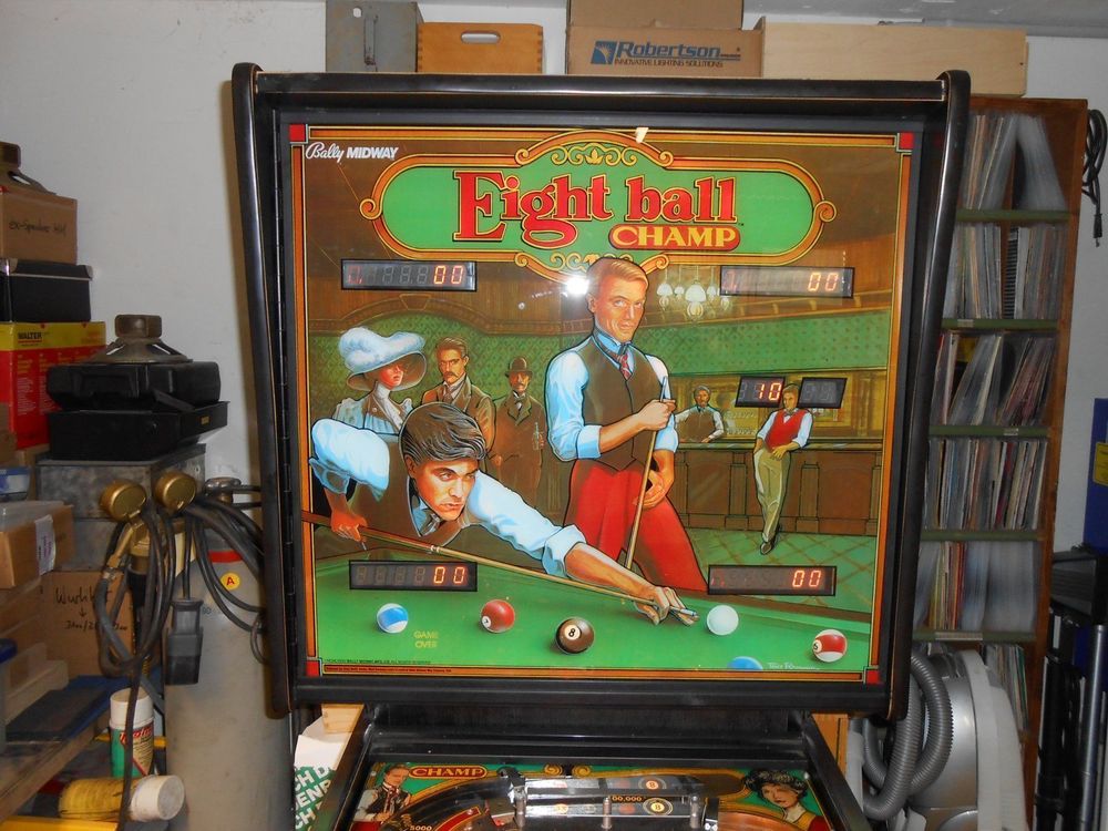 Flipperkasten "Eight Ball Champ", Bally 1985 | Kaufen auf Ricardo