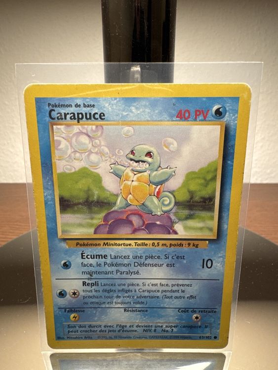 Carte Pokémon Carapuce 63/102 FR (Gebraucht) in Petit-Lancy für CHF 5 ...