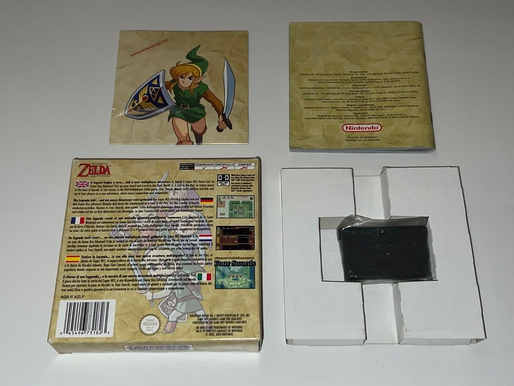 GBA - Zelda: A Link to the Past and Four Swords (OVP) - Top! (Gebraucht ...