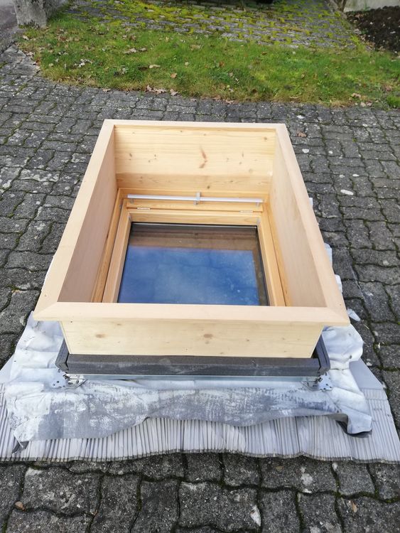 Velux Dachfenster GHL 3060 mit Holzverschalung innen (Gebraucht) in ...