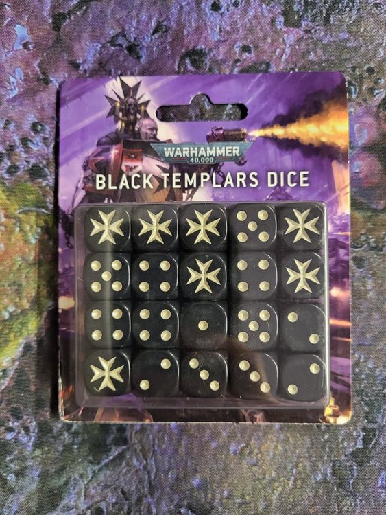 Warhammer 40,000 Black Templars Dice set | Kaufen auf Ricardo