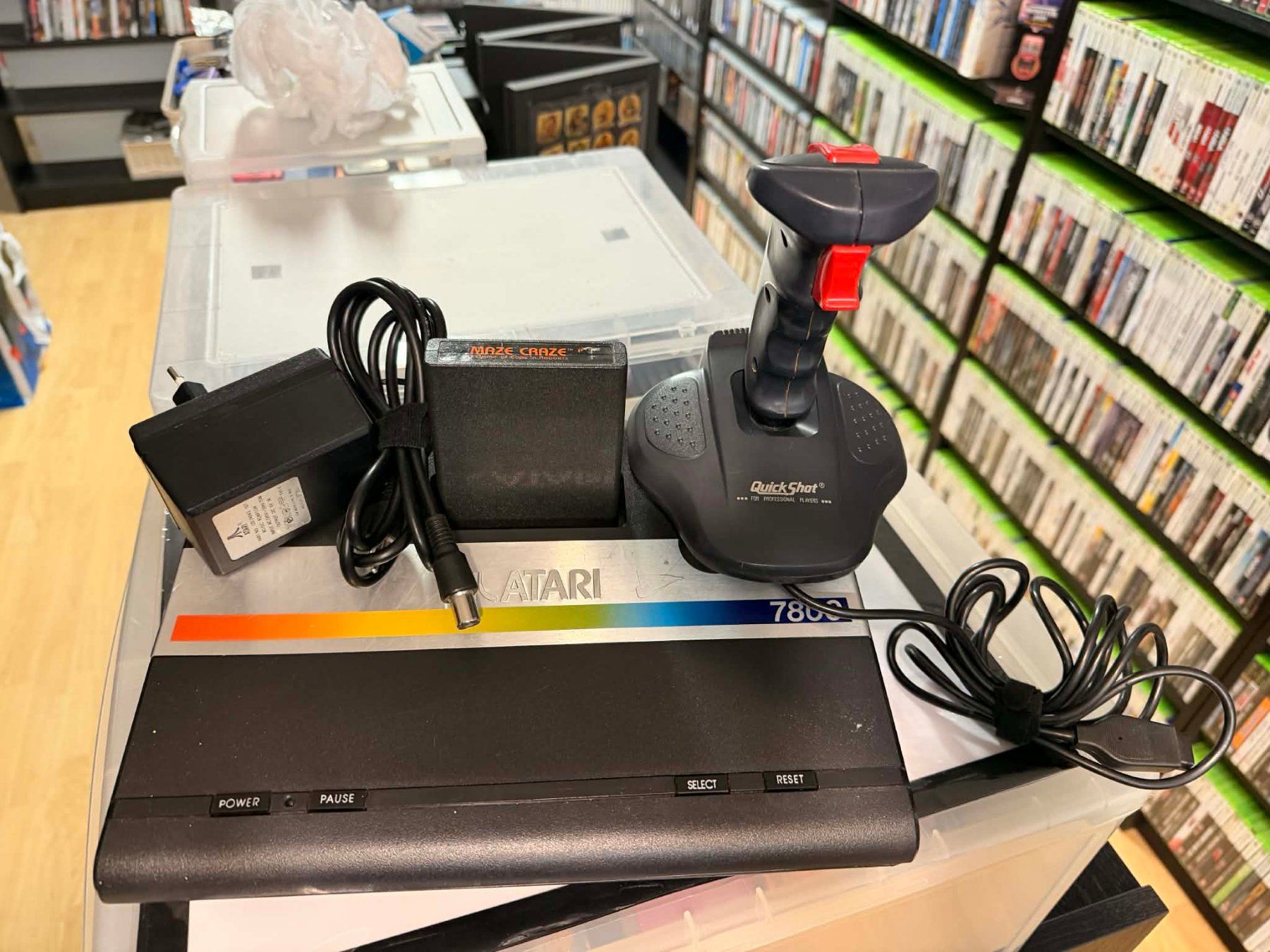 Console Atari 7800 + Maze Craze (Gebraucht) in Giubiasco für CHF 60 ...