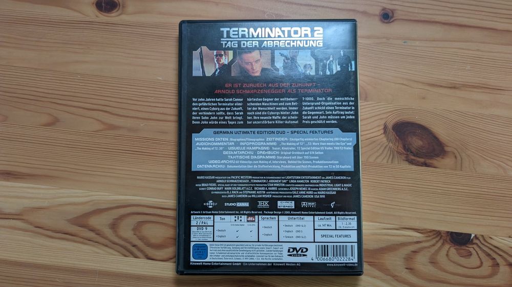 Terminator 2 - Tag der Abrechnung - German Ultimate Edition (Gebraucht ...