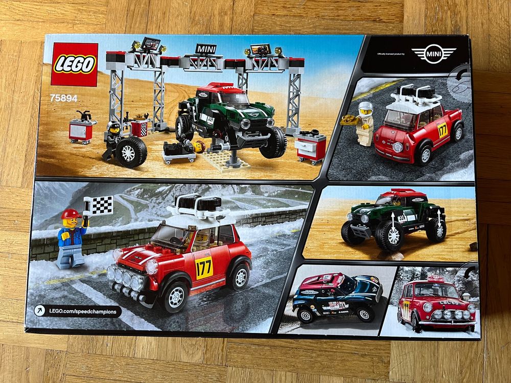 Lego Speed Champions 75894 - Mini Cooper S & Mini Buggy (Neu und ...