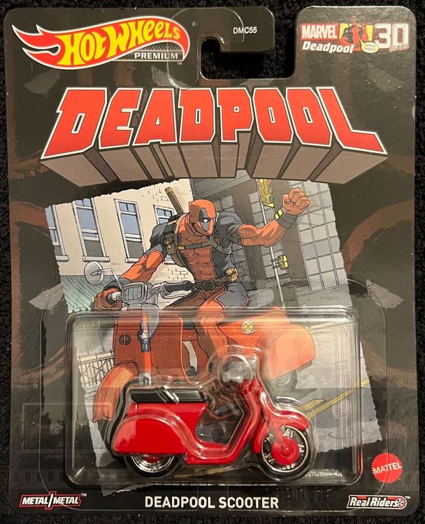 DEADPOOL SCOOTER 30 YEARS MARVEL (Neu und originalverpackt) in ...