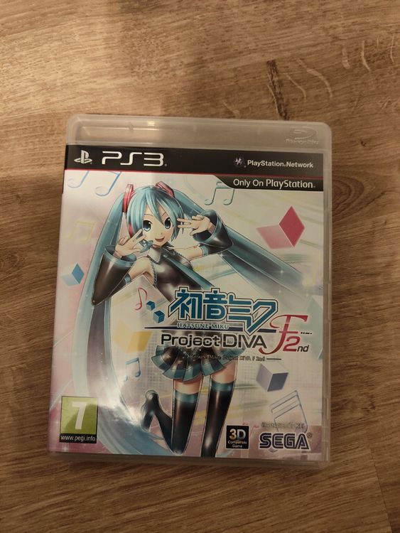 Hatsune Miku : Project DIVA F 2nd PS3 (Gebraucht) in Matten b. Interl ...