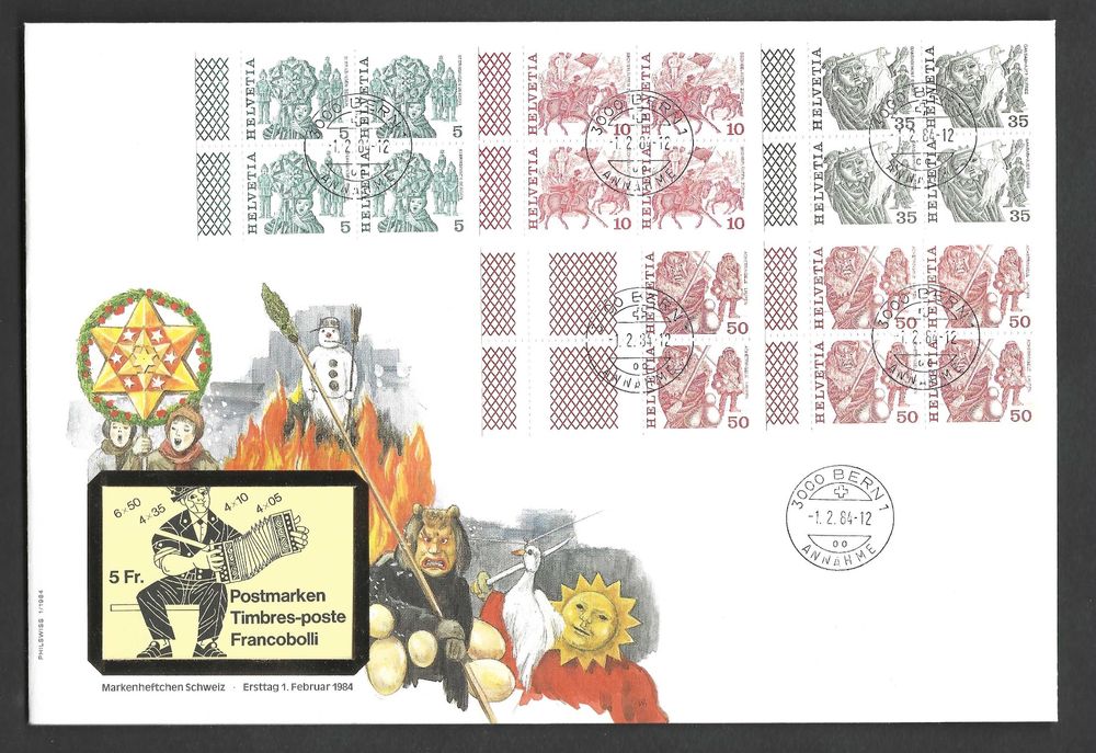 CH 1 FDC Grossbrief Marken - Heftchen | Kaufen auf Ricardo