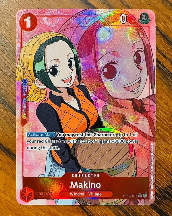 One Piece Makino Alt Art OPO2 015 English (Neu (gemäss Beschreibung ...