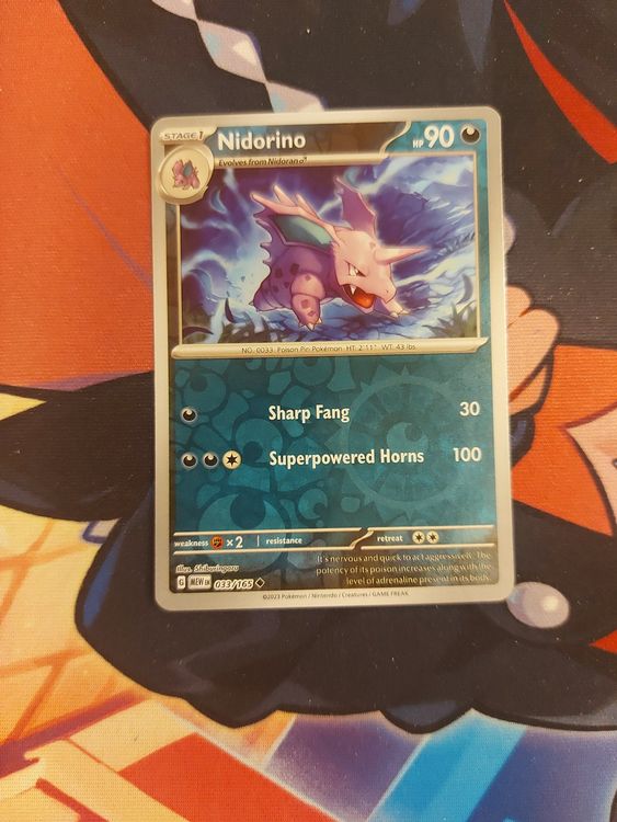 Nidorino reverse #033 Mew EN (151) | Kaufen auf Ricardo