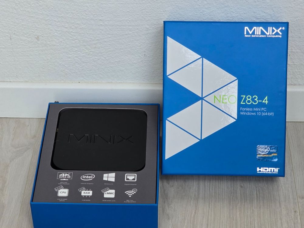 Mini-PC Minix , Windows 10, WLan, wenig Betriebsstunden (Gebraucht) in ...