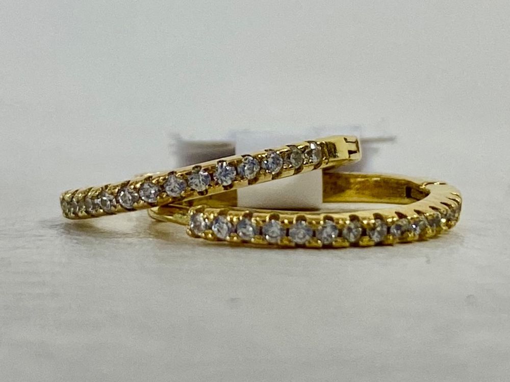 Ohrring 24karat vergoldet aus Silber (Neu und originalverpackt) in Hemmental für CHF 22 – mit ...