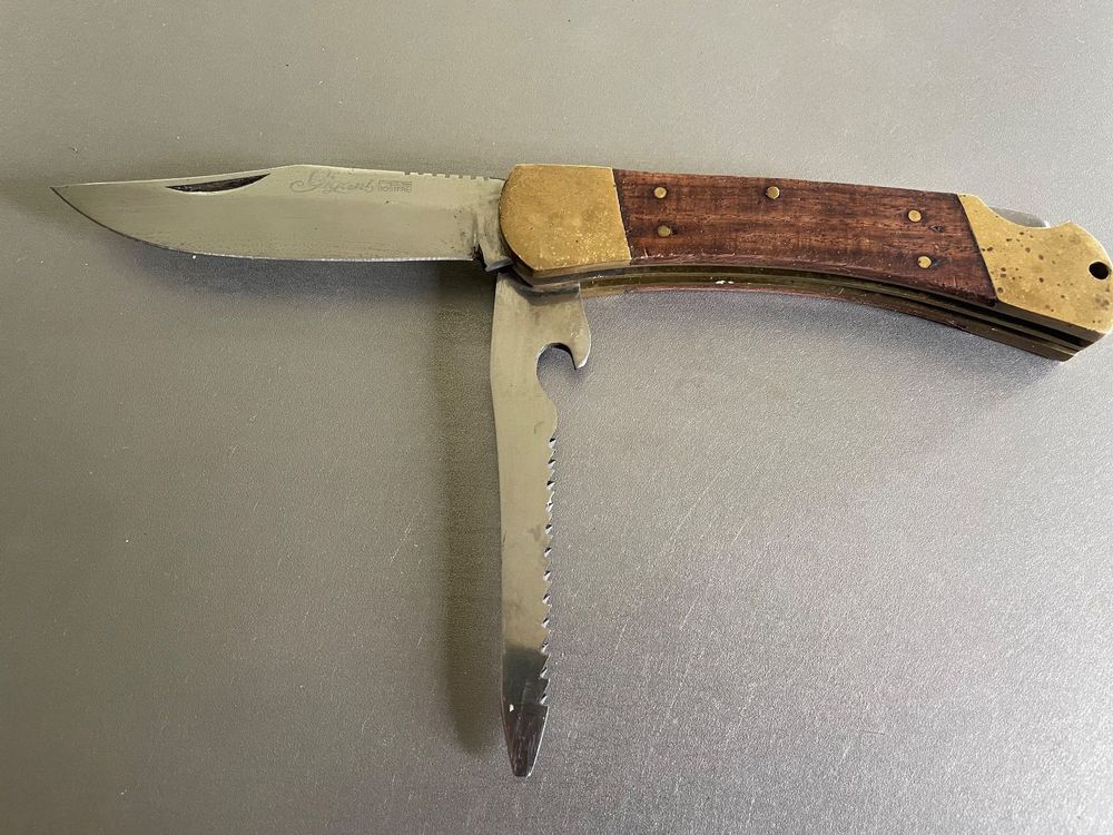 Grosses Messer/Sackhegel Marke Gigant FES Rostfrei (Gebraucht) in ...