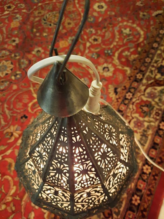 Orientalische Laterne mit Lichterkette | Kaufen auf Ricardo
