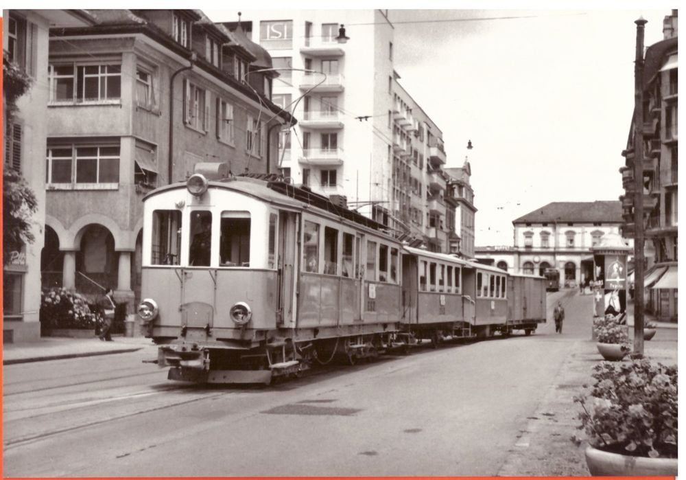 1950 ZUG STADT MIT ZBB TRAM | Kaufen auf Ricardo