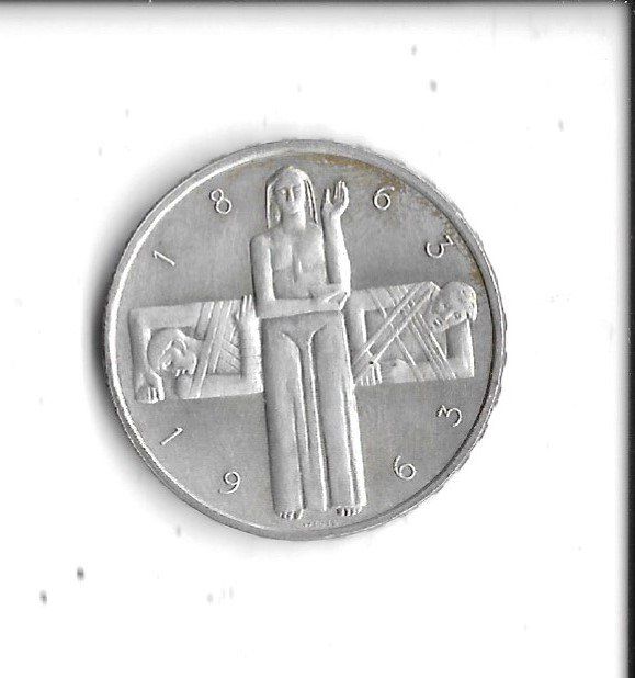 Münze 5 Fr. 100 Jahre Rot-Kreuz 1963 Silber (Gebraucht) in Zürich für CHF 11 – mit Lieferung auf ...