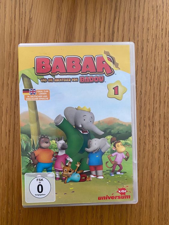Dvd „Babar und die Abenteuer von Badou 1“ (Gebraucht) in Wettingen für ...