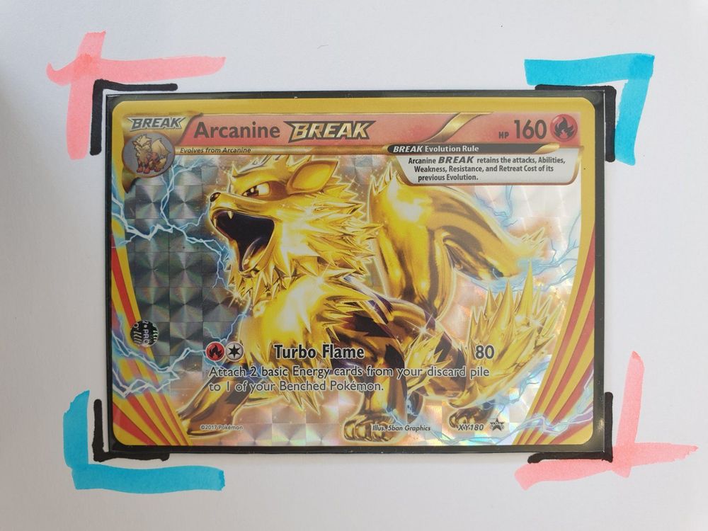 Arcanine Break Promo - XY180 - Promo (Neu (gemäss Beschreibung)) in St ...