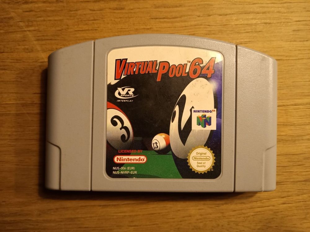 Virtual Pool 64 Nintendo 64 | Kaufen auf Ricardo