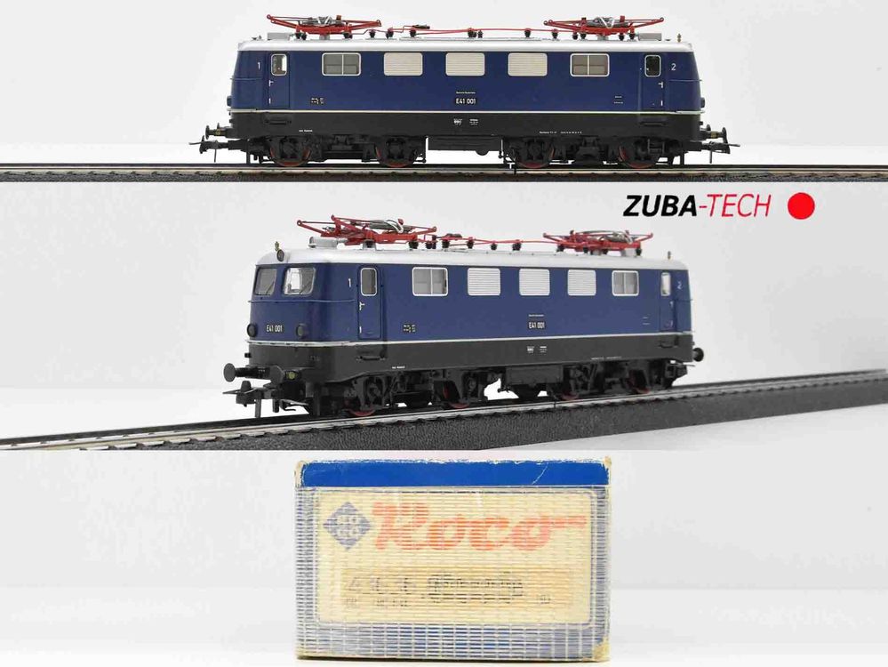 Roco 43636 E-Lok BR E 41 der DB H0 GS Analog mit OVP (Gebraucht) in St. Gallen für CHF 41 – mit ...