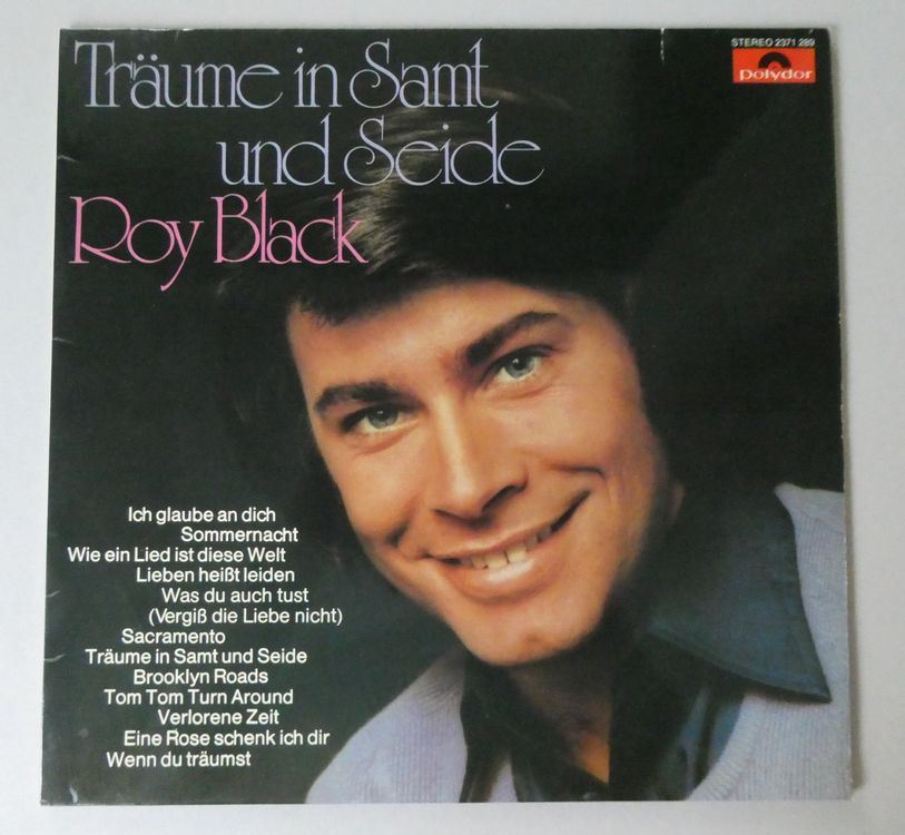 Träume in Samt und Seide - Langspielplatte Roy Black 1972 (Gebraucht ...