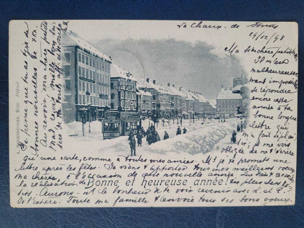 CP LA CHAUX-DE-FONDS tramway 1898 | Kaufen auf Ricardo