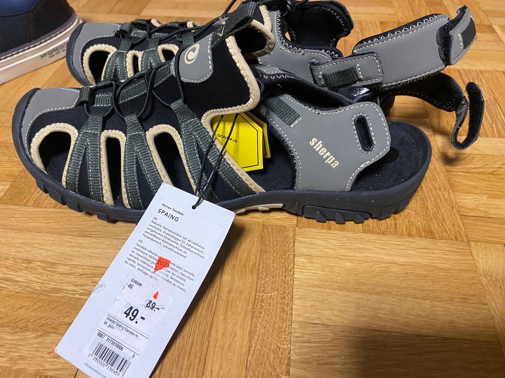 Sherpa SPAING, herren sandale, 46 (Neu und originalverpackt) in ...