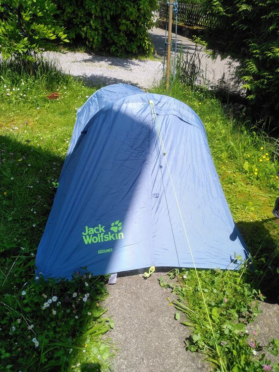 1 Pers. Tunnelzelt Jack Wolfskin Gossamer (Gebraucht) in Saland für CHF ...