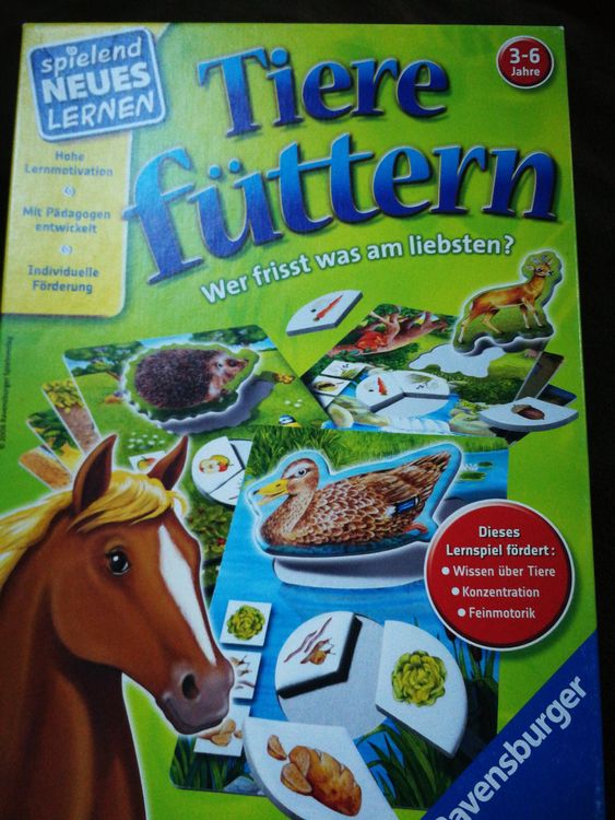 Ravensburger Tiere füttern | Kaufen auf Ricardo