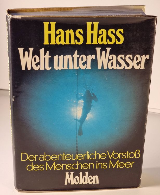 Hans Hass: WELT UNTER WASSER 1973 Tauchpionier gebunden.Ausg | Kaufen ...