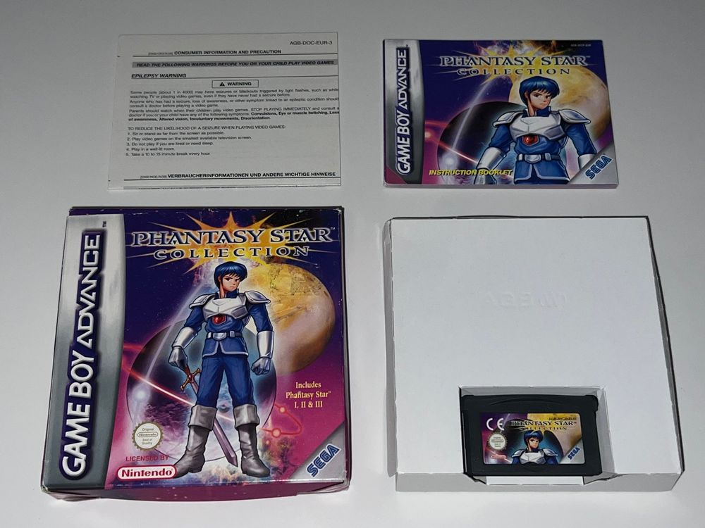Game Boy Advance (GBA) - Phantasy Star Collection (OVP) | Kaufen auf ...