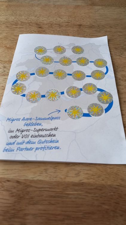 Migros Sammelpass (Neu (gemäss Beschreibung)) in Thun für CHF 2.2 – mit Lieferung auf Ricardo kaufen