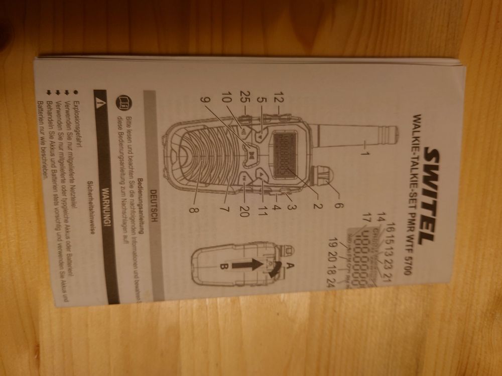Switel Walkie-Talkie-Set (1) | Kaufen auf Ricardo