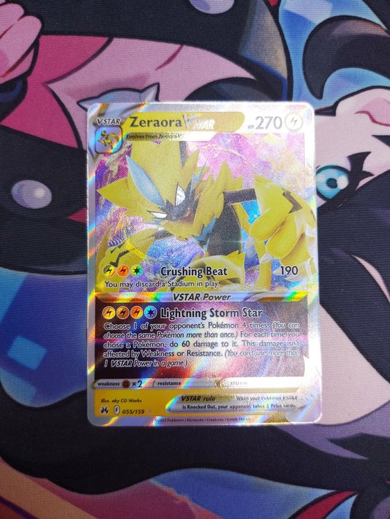 Zeraora VSTAR #055 Crown Zenith (Gebraucht) in Biasca für CHF 3 – mit ...