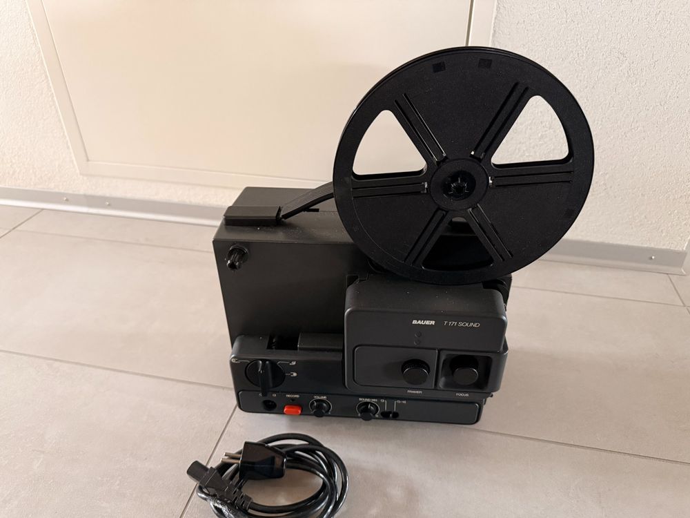 Super 8 Filmprojektor - Bauer T171 Sound - Nostalgie pur! (Gebraucht ...