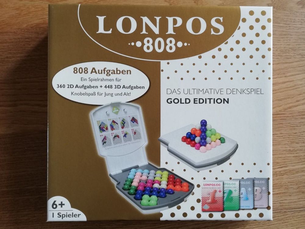 Lonpos - 2D & 3D Denk + Puzzle Spiel | Kaufen auf Ricardo