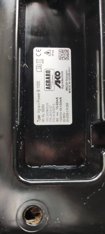 Viehhüter Agraro Power B1000 9V/12V/230V/Solar NP. 299.- (Gebraucht) in ...