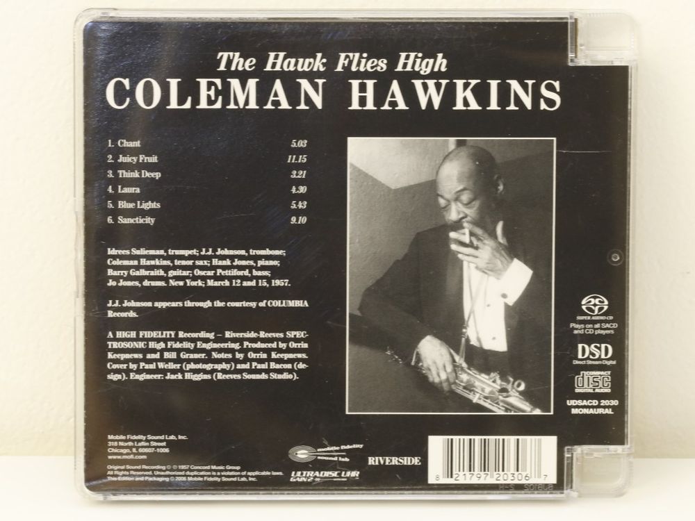 Original Master Recording SACD - Coleman Hawkins (Gebraucht) in Embrach ...