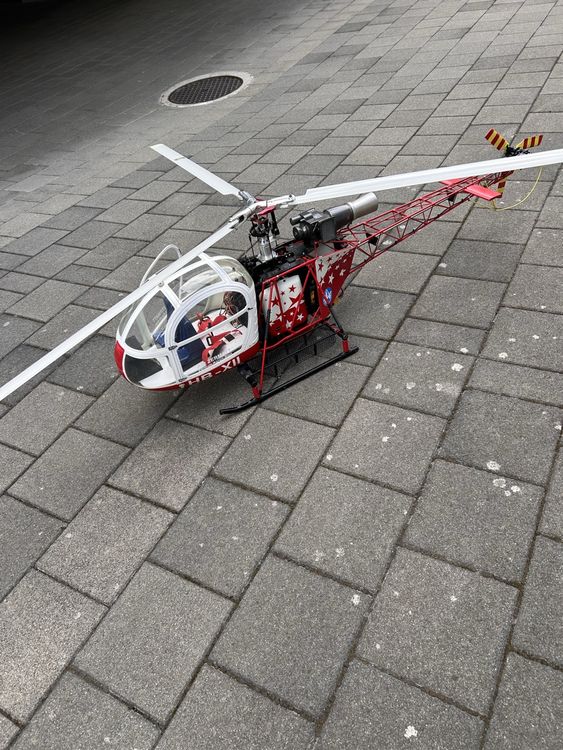 RC Heli Lama II Air Zermatt Vario 700 er (Gebraucht) in Visp für CHF ...