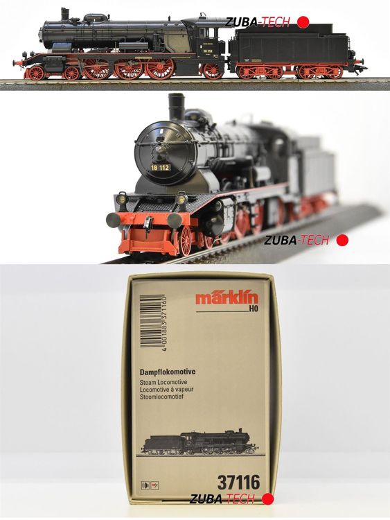 Märklin 37116 Dampflok BR 18.1 DRG H0 WS (Neu (gemäss Beschreibung)) in ...